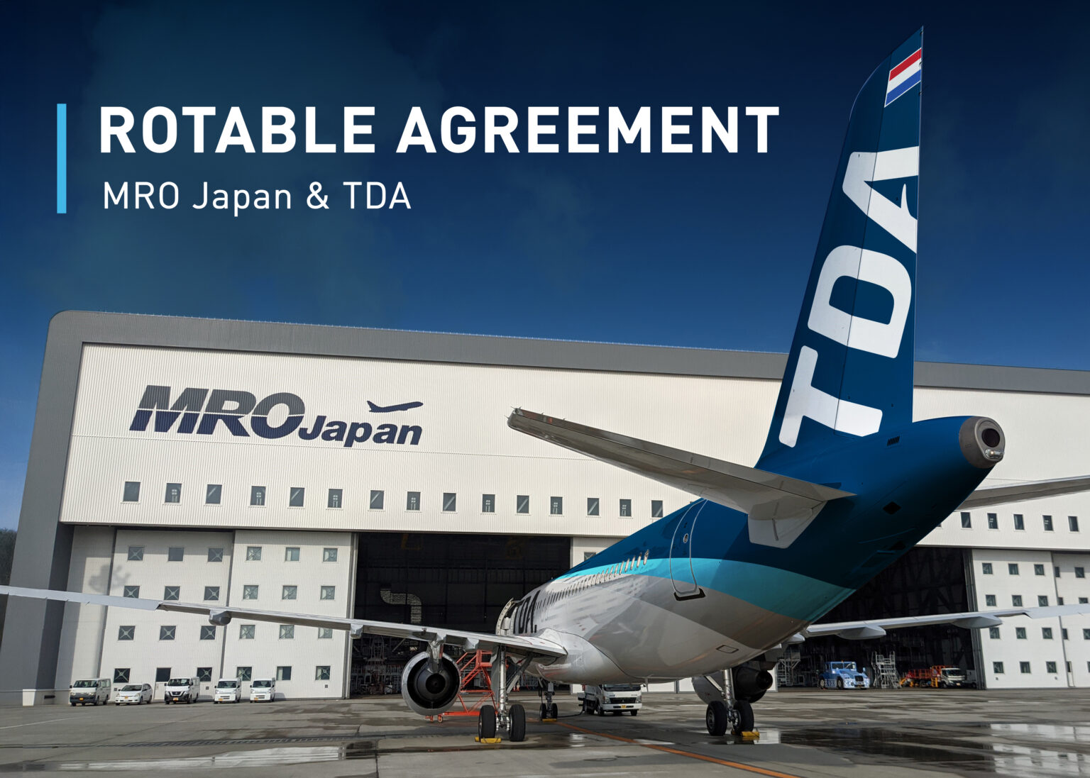 TDA Signs GTA for Rotables Exchange & Purchasing with MRO Japan - TDA